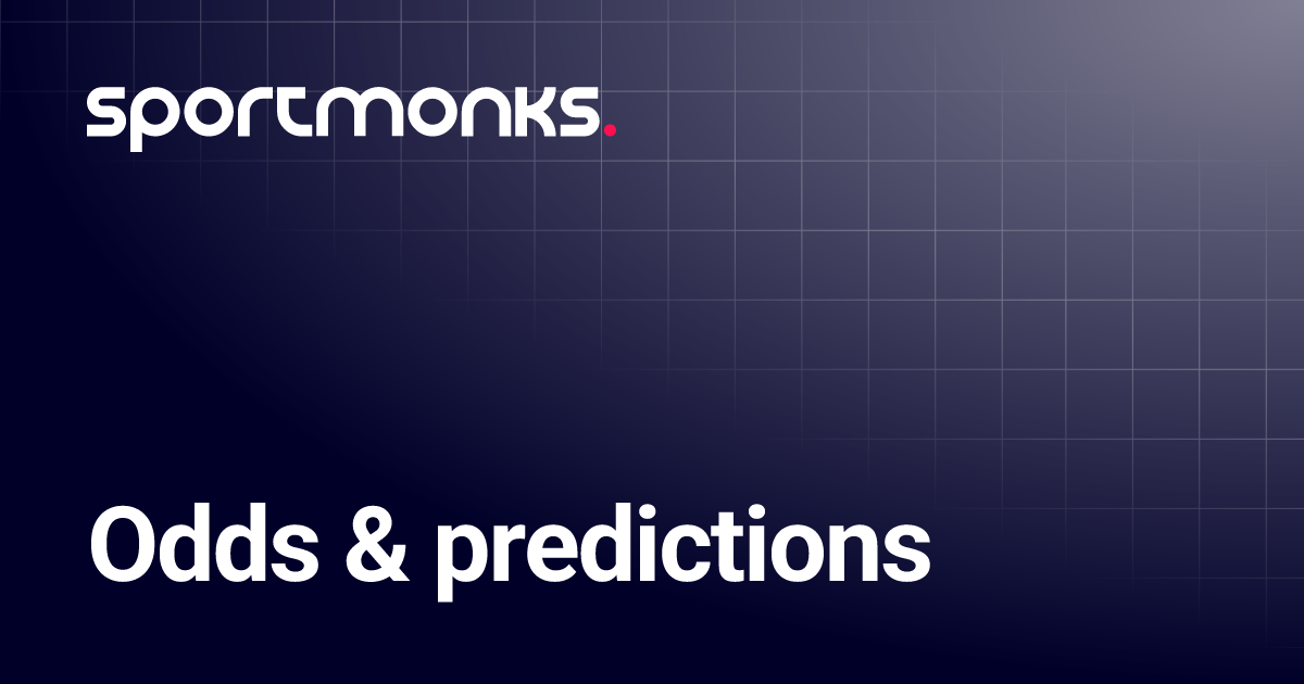 Odds & predictions | Football API Documentation