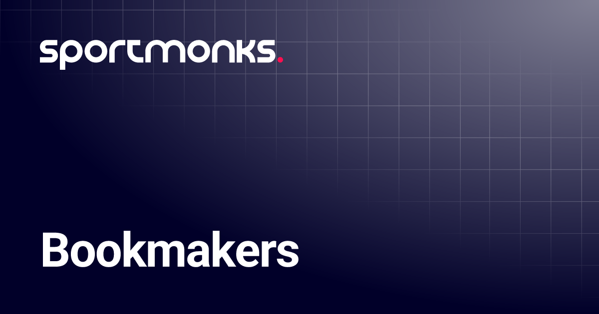 Bookmakers | Football API Documentation