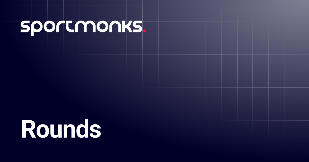 Rounds | Football API Documentation