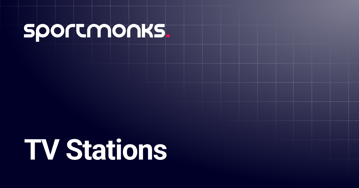 TV Stations | Football API Documentation