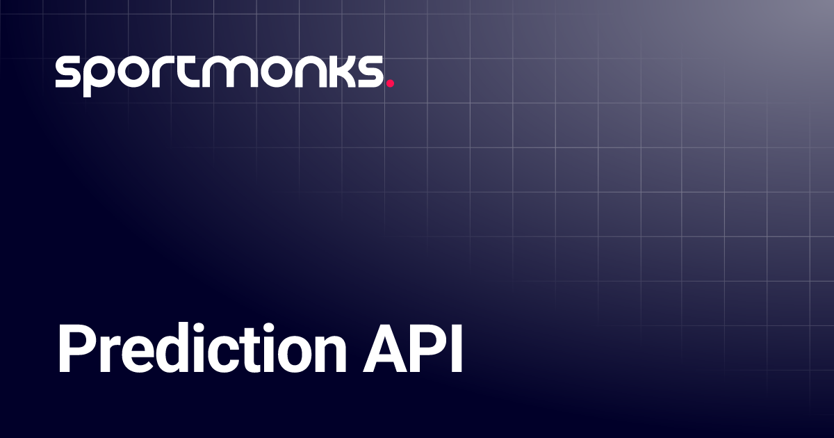 Prediction API | Football API Documentation